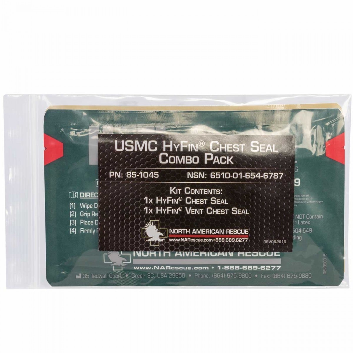 USMC HYFIN CHEST SEAL COMBO PACK – Philippine Medic Rescue